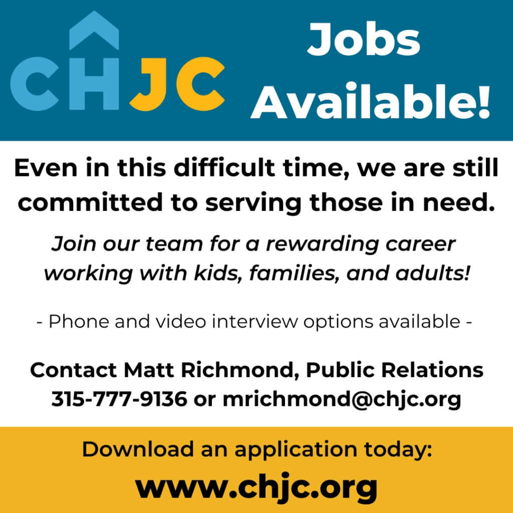 Open Employment Positions Available at CHJC – CHJC