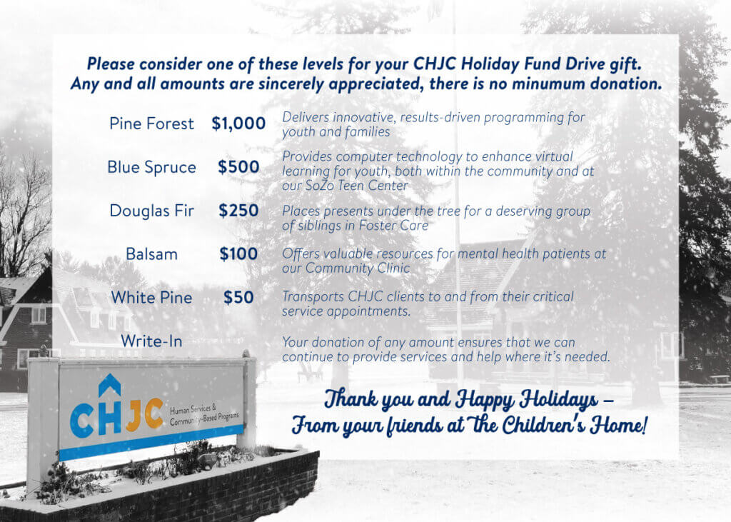 CHJC’s Annual Holiday Appeal Campaign – CHJC