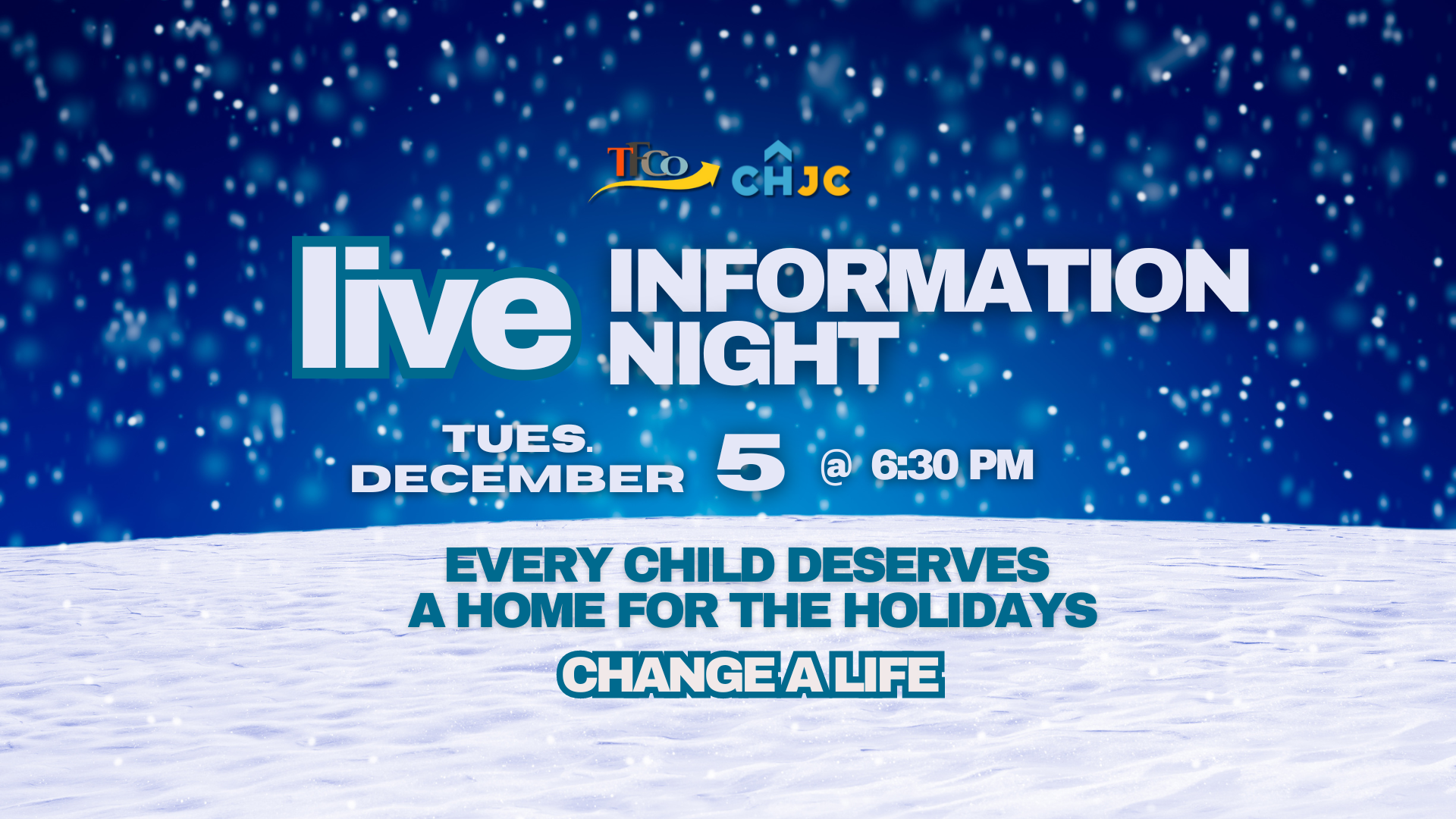 Treatment Parent Information Night – CHJC