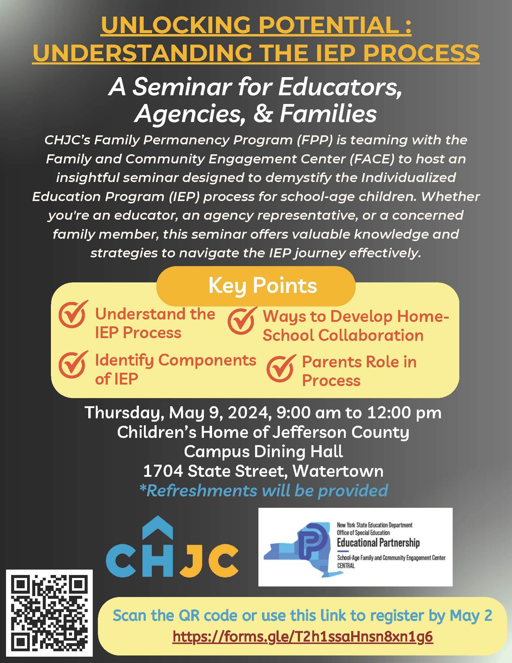 Unlocking Potential: Understanding the IEP Process – CHJC